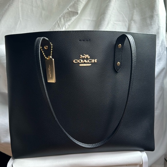 Coach | Bags | Coach City Tote Full Leather Tote With Coach Tote Insert ...